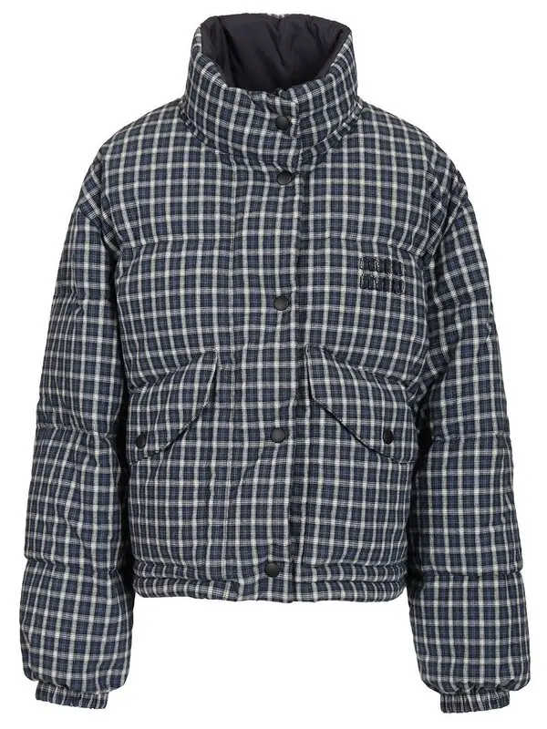 Miu Miu Reversible Down Jacket - Blue
