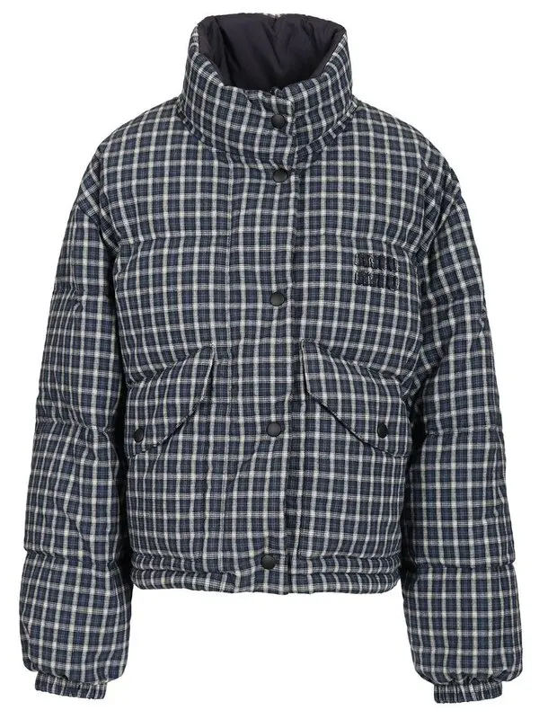 Miu Miu Reversible Down Jacket - Blue