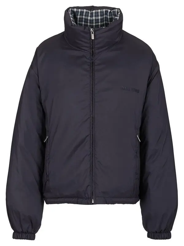 Miu Miu Reversible Down Jacket - Blue