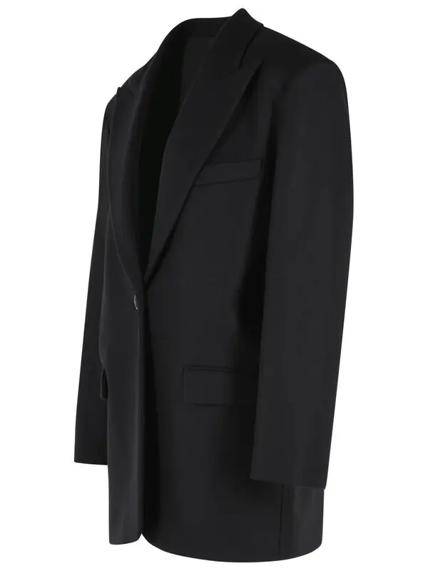 Andamane Teresa' Virgin Wool Oversize Blazer