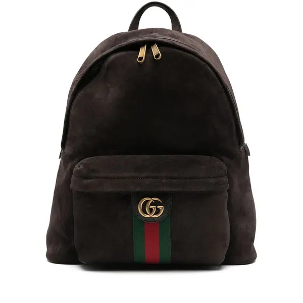 Gucci Calf Leather Backpack - Brown