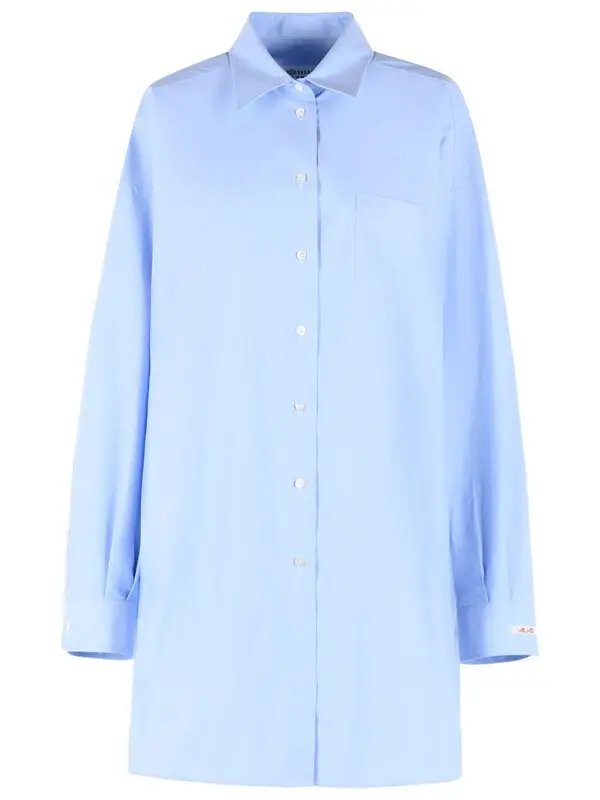 MAISON MARGIELA Light Cotton Shirt - Blue