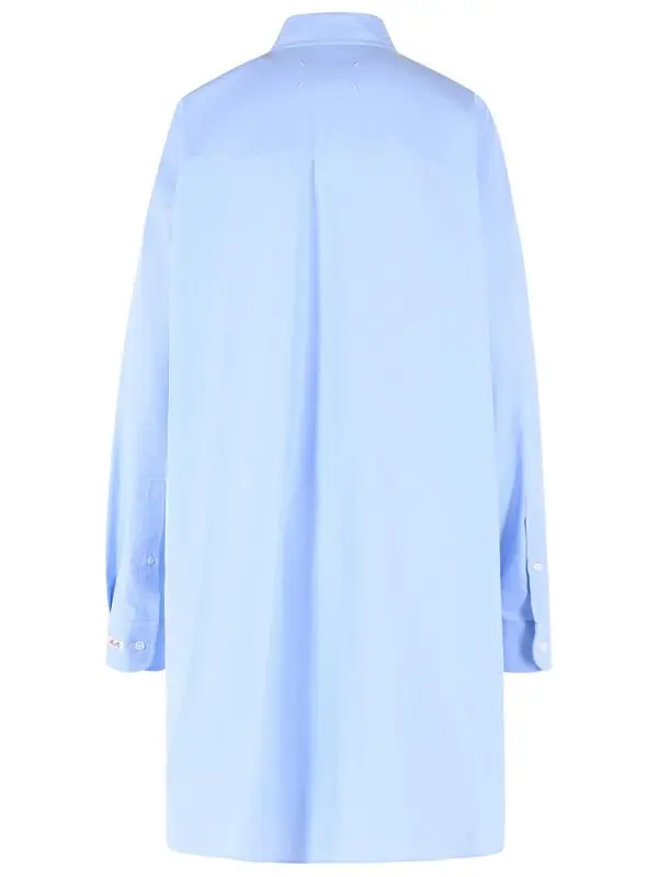 MAISON MARGIELA Light Cotton Shirt - Blue