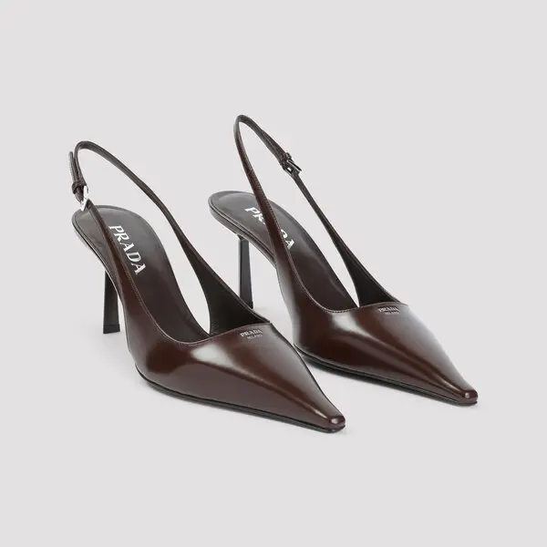 Prada Leather Slingback