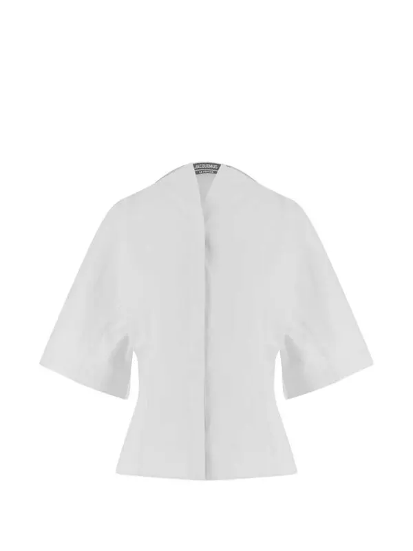 Jacquemus Moisson Cotton Shirt - White