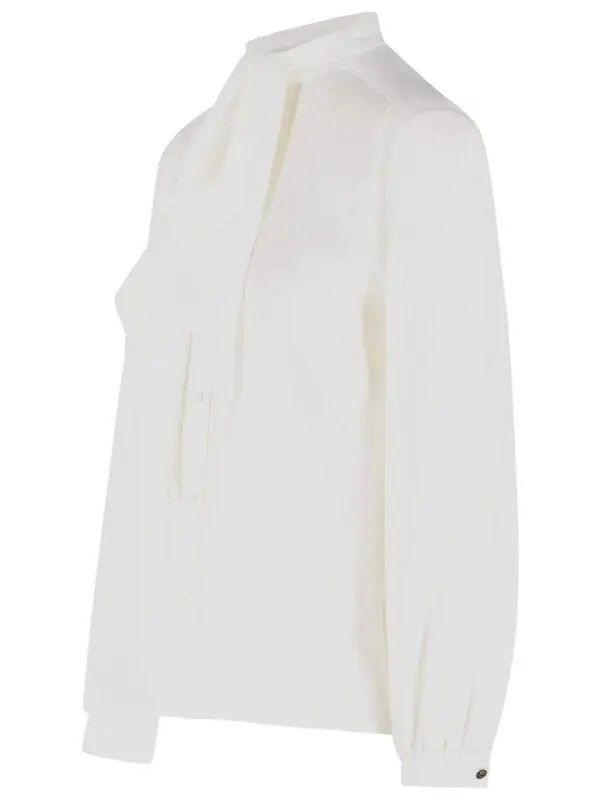 Max Mara Leccio Silk Blouse - White