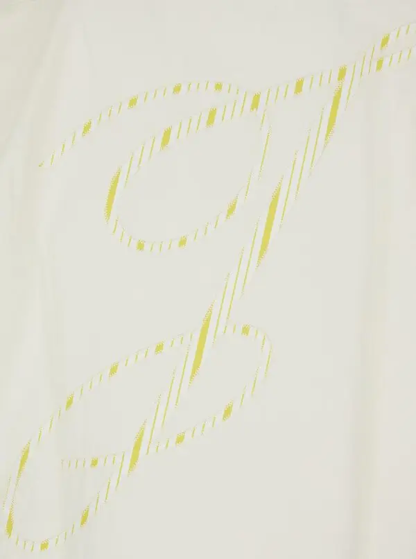 Jacquemus Henri' White Shirt With Maxi J Logo On The Back In Cotton - Multicolor