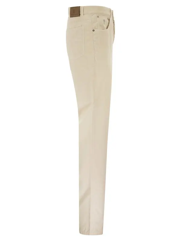 Brunello Cucinelli Five-pocket Cotton Corduroy Trousers