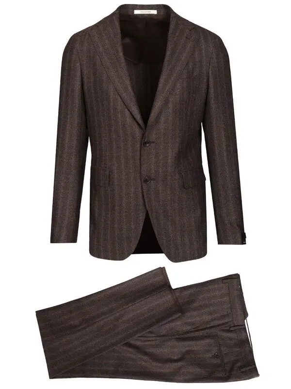 Tagliatore Single-breasted Suit In Super 110s Wool