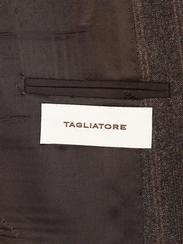 Tagliatore Single-breasted Suit In Super 110s Wool