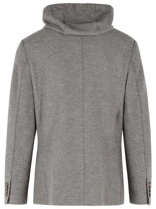 Eleventy Grey Wool Blazer - Gray
