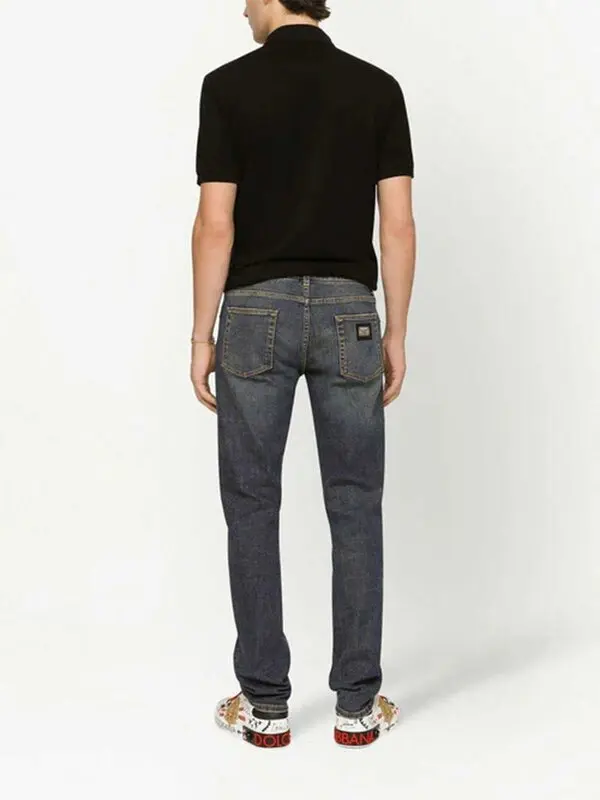 Dolce & Gabbana Polo Shirt With Appliqu