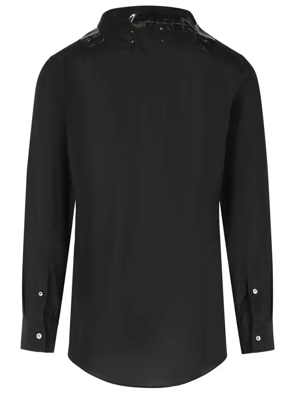 MAISON MARGIELA Silk Shirt - Black
