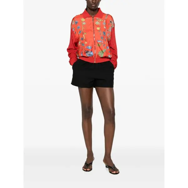 Versace Jewellery Print Zip Up Top