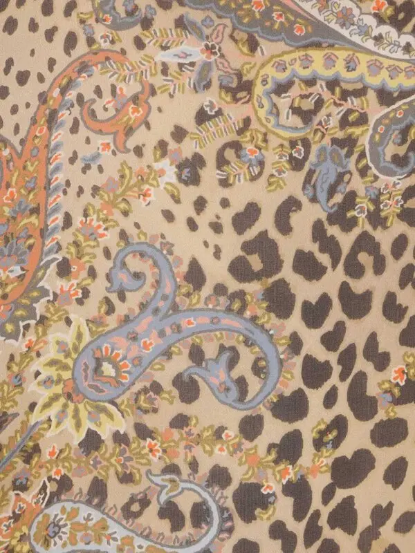 Etro Printed Silk Shirt