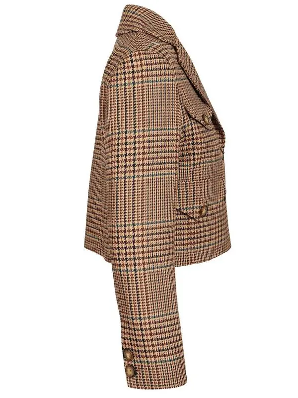 Etro Cropped Blazer - Multicolor