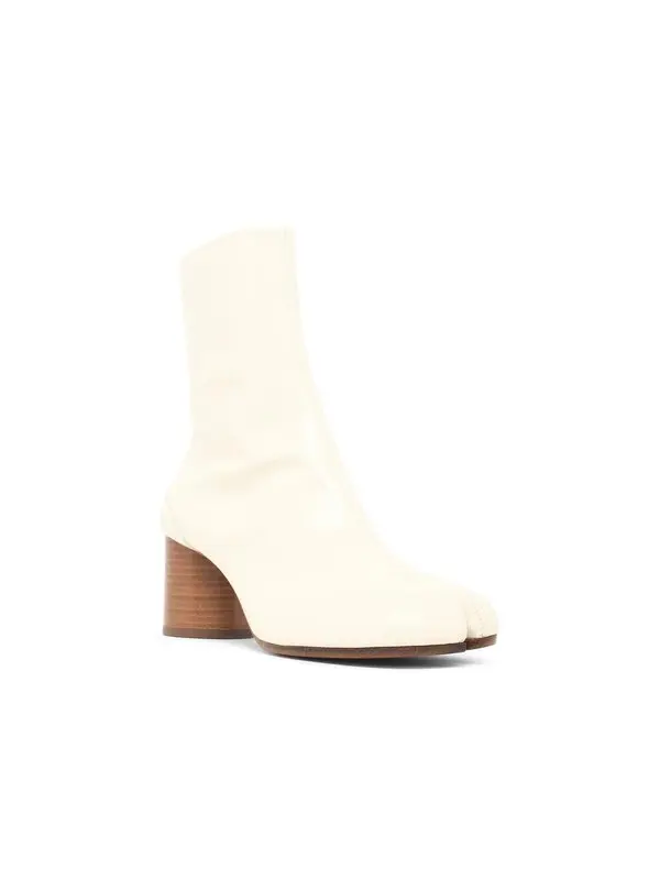 MAISON MARGIELA Tabi' Leather Ankle Boots