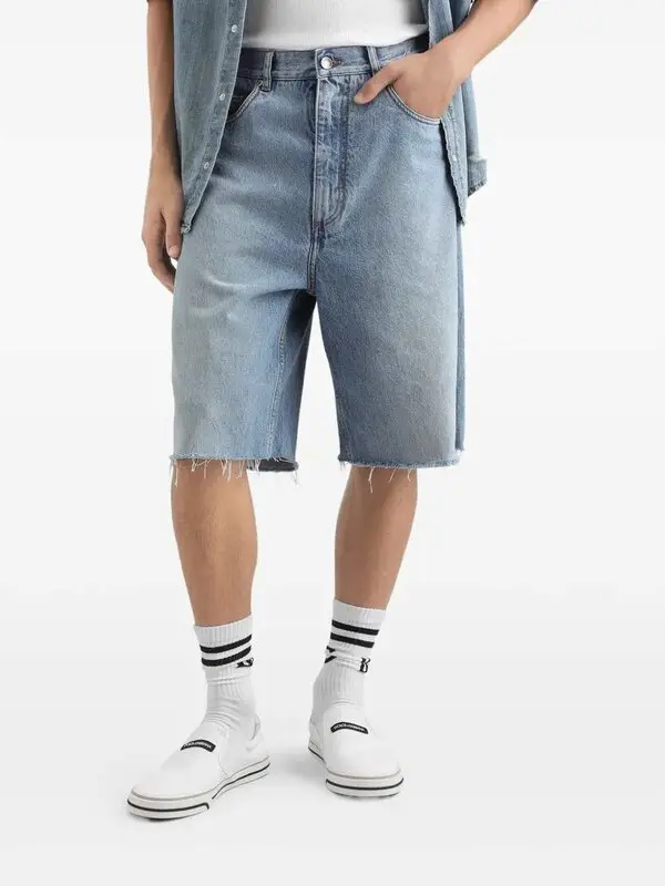 Dolce & Gabbana Logo Denim Shorts
