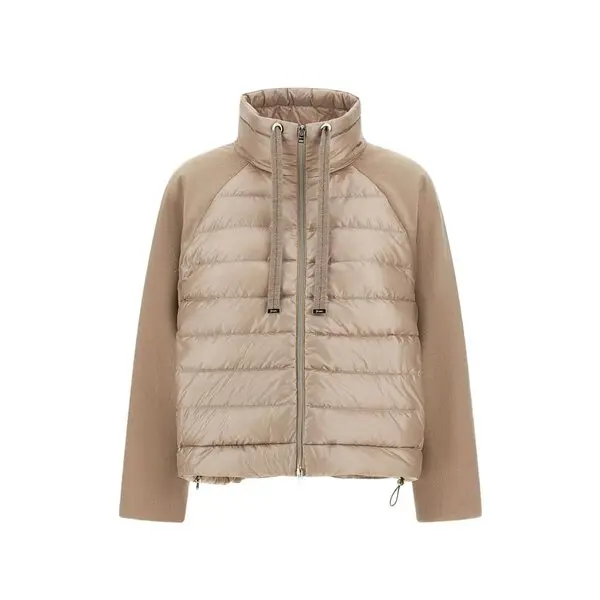 Herno Neutrals Jackets Puffer Jackets - Cream