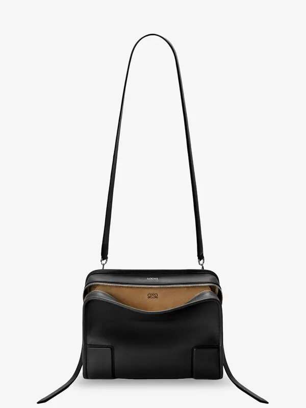 Loewe Amazona 180 Leather Handbag - Black