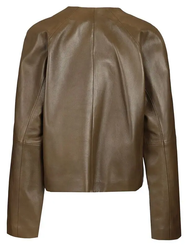 Max Mara Crew Neck Jacket