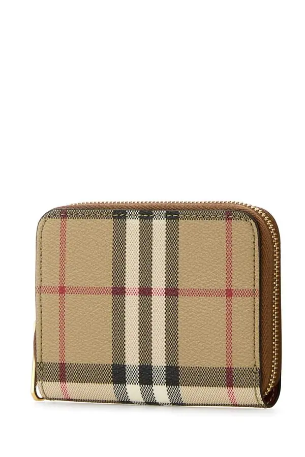 Burberry Printed Canvas Wallet