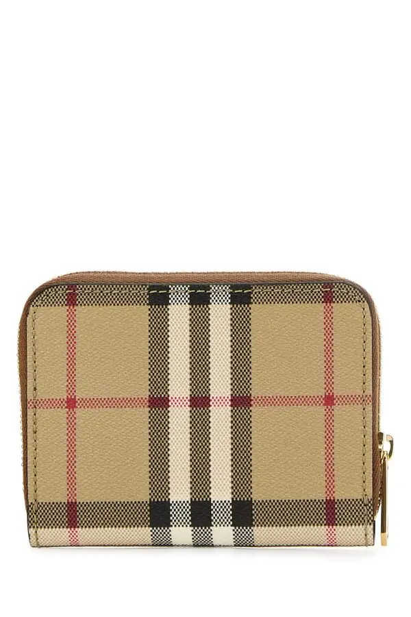 Burberry Printed Canvas Wallet