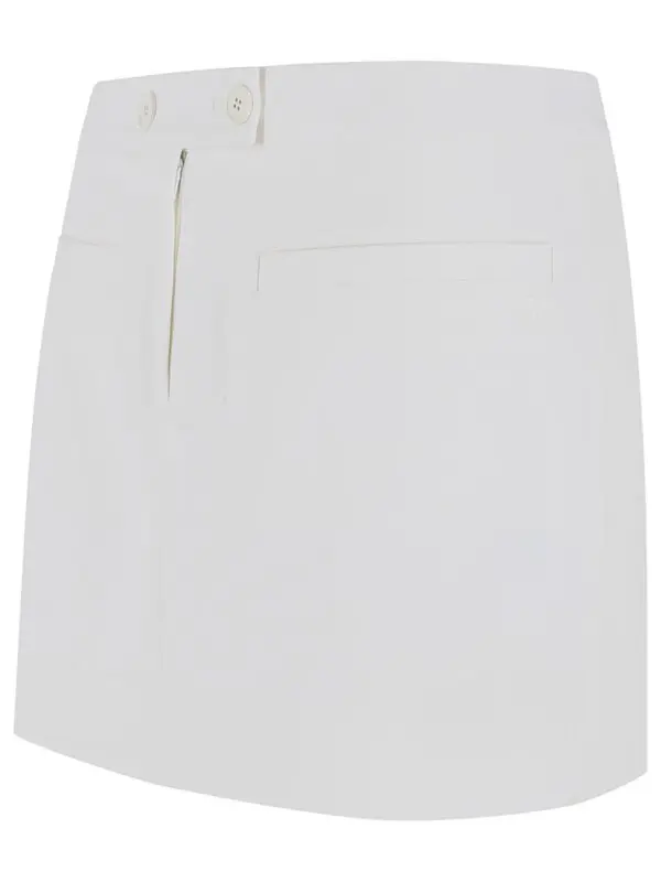 COURREGES Wool Blend Miniskirt