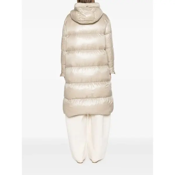 Herno Parka Coat - Cream