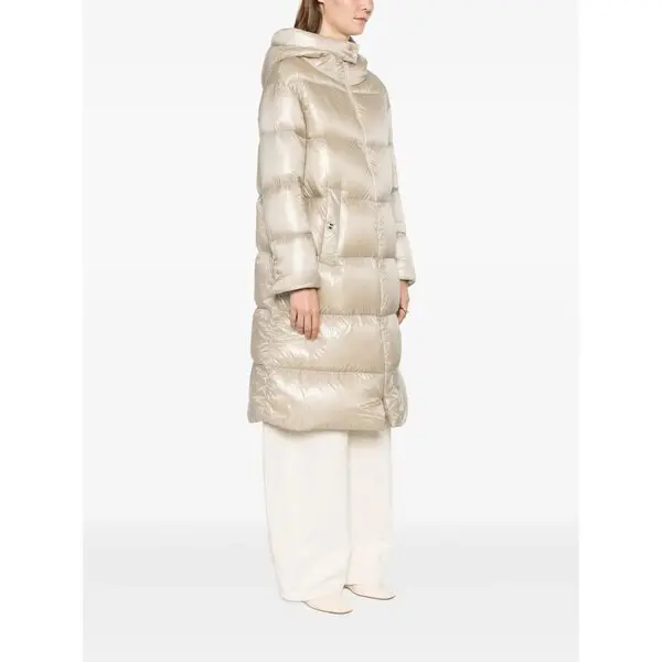 Herno Parka Coat - Cream