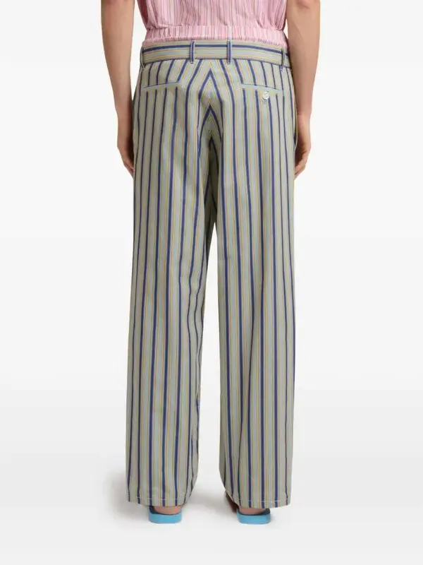 Marni Striped Wide-leg Pants