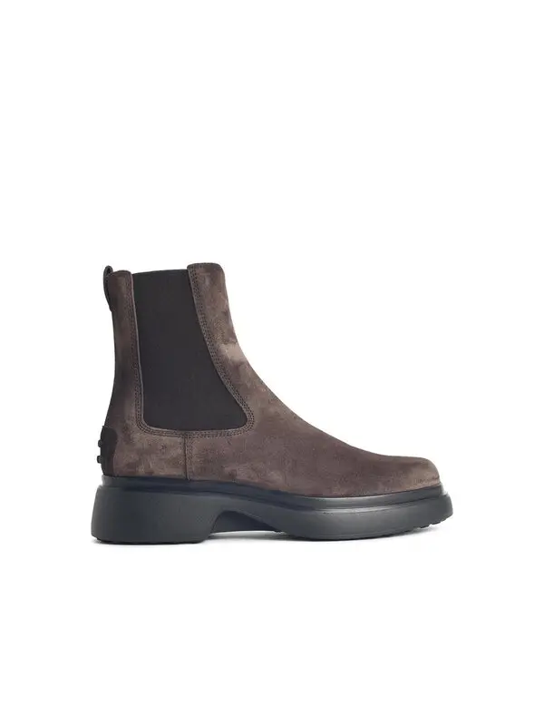 TOD'S Suede Ankle Boots