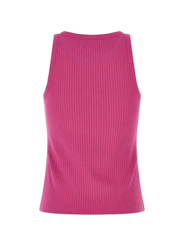 Marni Ribbed Tank Top With Applique