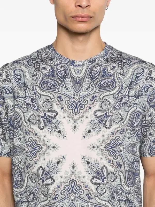 Etro Paisley Print T-shirt