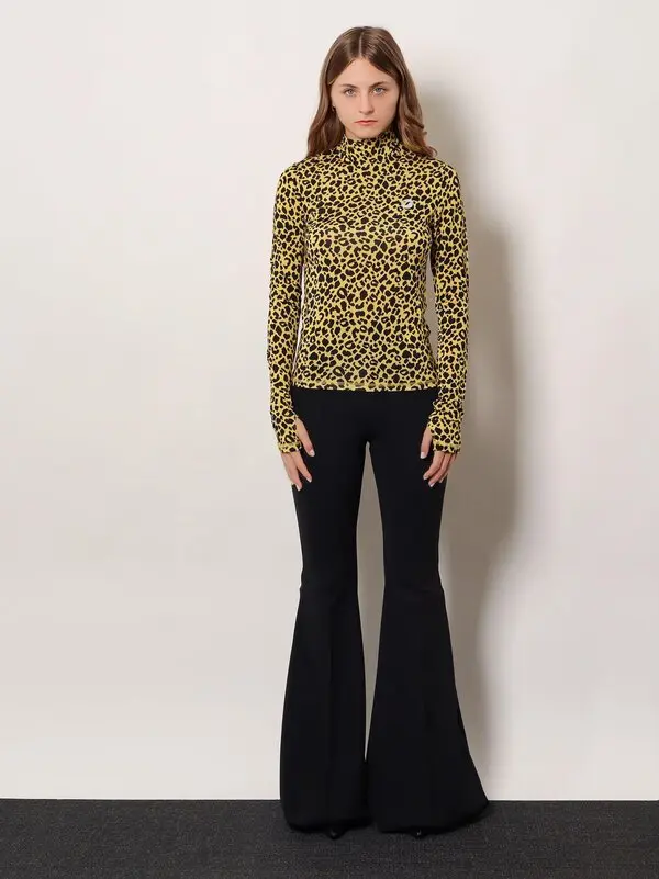 Coperni Knitted Second Skin Viscose Top - Multicolor
