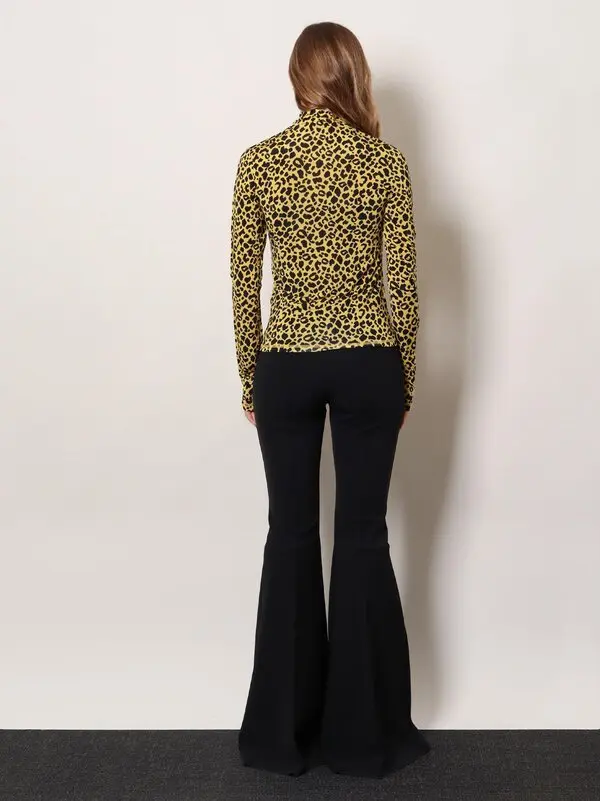 Coperni Knitted Second Skin Viscose Top - Multicolor