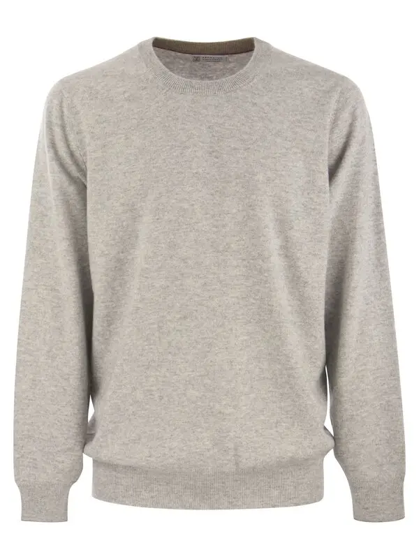 Brunello Cucinelli Pure Cashmere Crew-neck Sweater