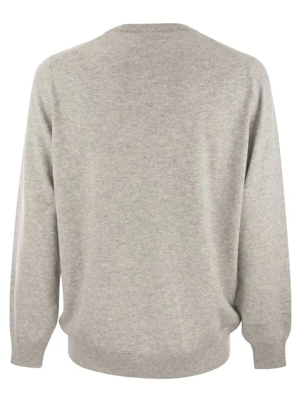 Brunello Cucinelli Pure Cashmere Crew-neck Sweater