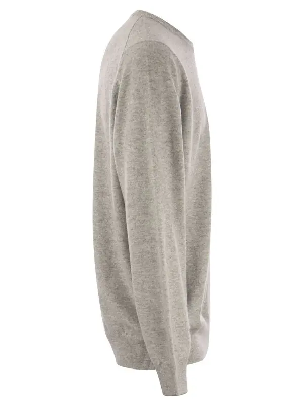 Brunello Cucinelli Pure Cashmere Crew-neck Sweater