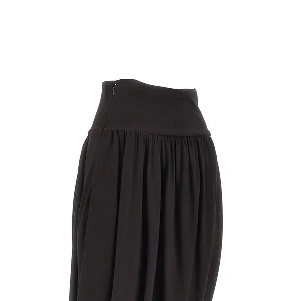 Alaïa Draped Jersey Skirt