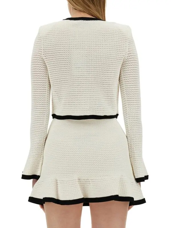 SELF-PORTRAIT Crochet Cardigan