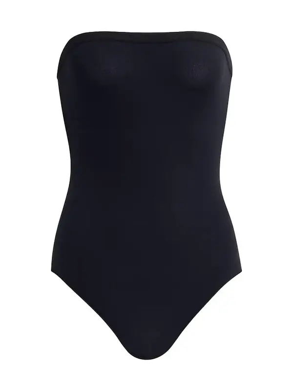 Alaïa Second-skin Knit Bustier Body - Black