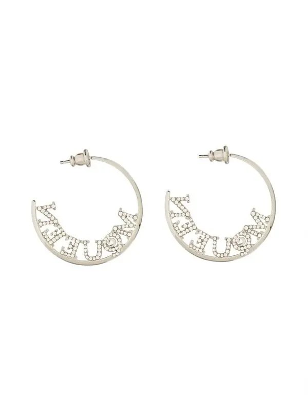 Alexander McQueen Logo Earrings
