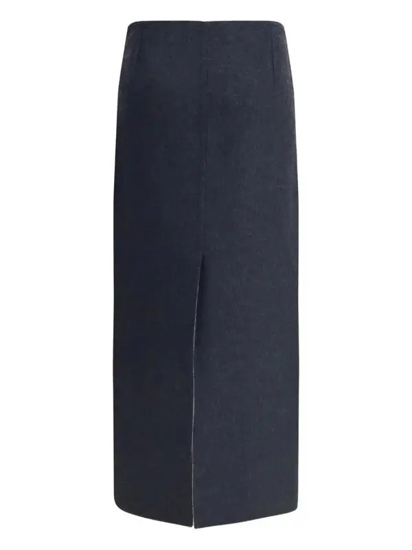 Brunello Cucinelli Wool Skirt - Multicolor