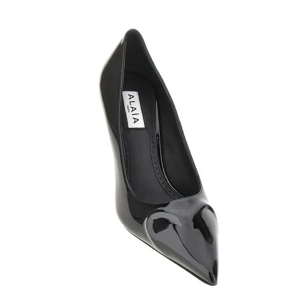 Alaïa Le Cœur 3d' Patent Leather Pumps