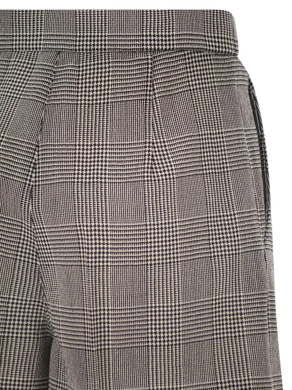 Max Mara Prince Of Wales Tailored Shorts - Multicolor