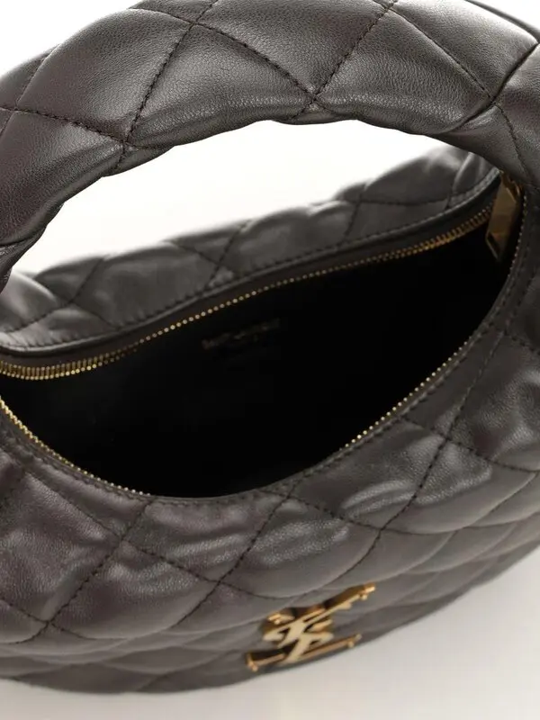 Saint Laurent Icare Hobo Bag - Gray