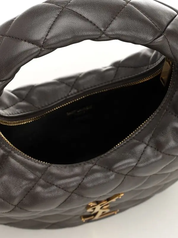 Saint Laurent Icare Hobo Bag - Gray