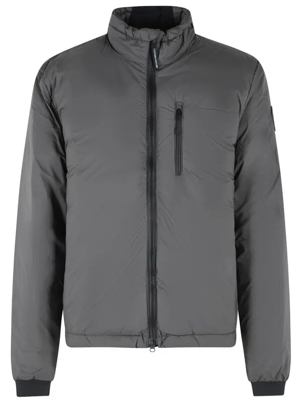 Canada Goose Lodge' Grey Polyamide Down Jacket