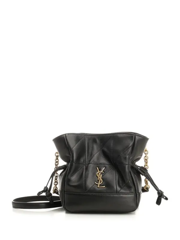 Saint Laurent Jamie Mini Shoulder Clutch - Black